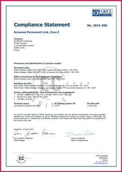 Certificats - SocamontIndustries France